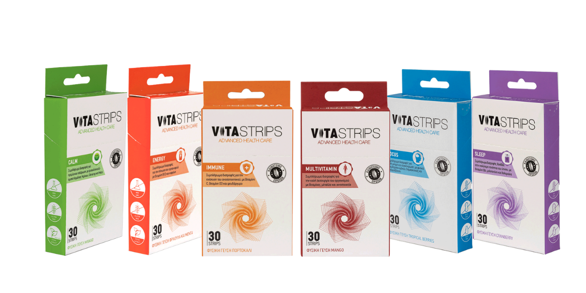 Τα «VITASTRIPS» καινοτομουν στα συμπληρωματα διατροφης για καλη υγεια ...